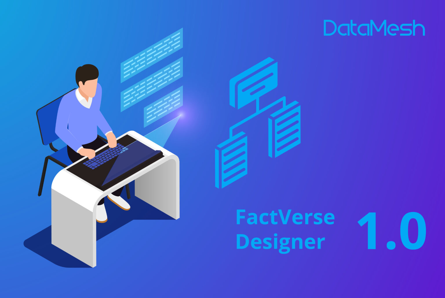 开箱即用的企业元宇宙设计器FactVerse Designer 1.0发布 | DataMesh