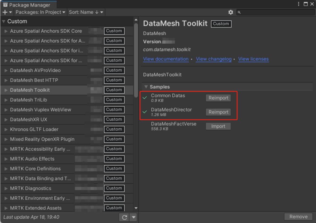 DataMesh FactVerse Unity SDK v7.2 使用说明 | DataMesh